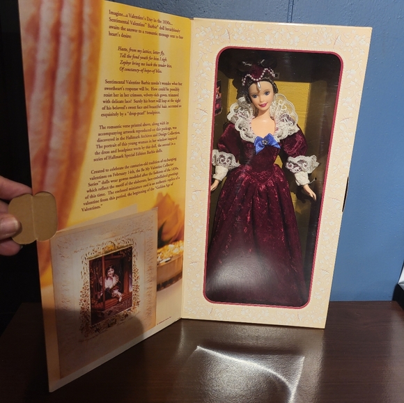 Mattel | Toys | Vintage Sentimental Valentine Barbie Special Edition ...